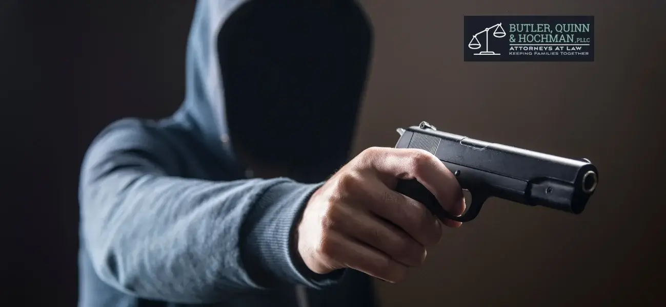 Pointing a gun at someone – is it a crime? 2025